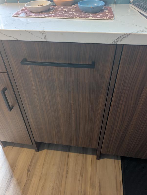 GE 18-in Top Control Built-In Dishwasher (Custom Panel), 47-dBA Very ...