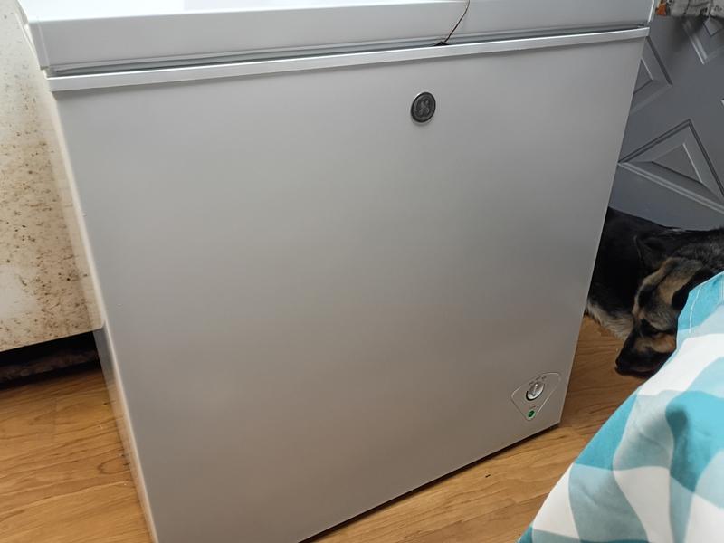 GE Garage Ready 7-cu ft Garage Ready Manual Defrost Chest Freezer ...