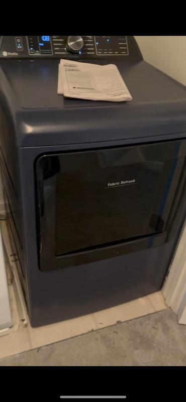 GE Profile 7.3-cu ft Steam Cycle Vented Smart Electric Dryer (Sapphire ...