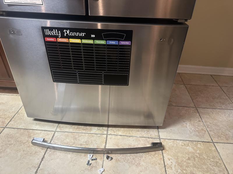 GE Standard-Depth 27-cu ft 3 -Door 36-in Wide with Ice Maker ...
