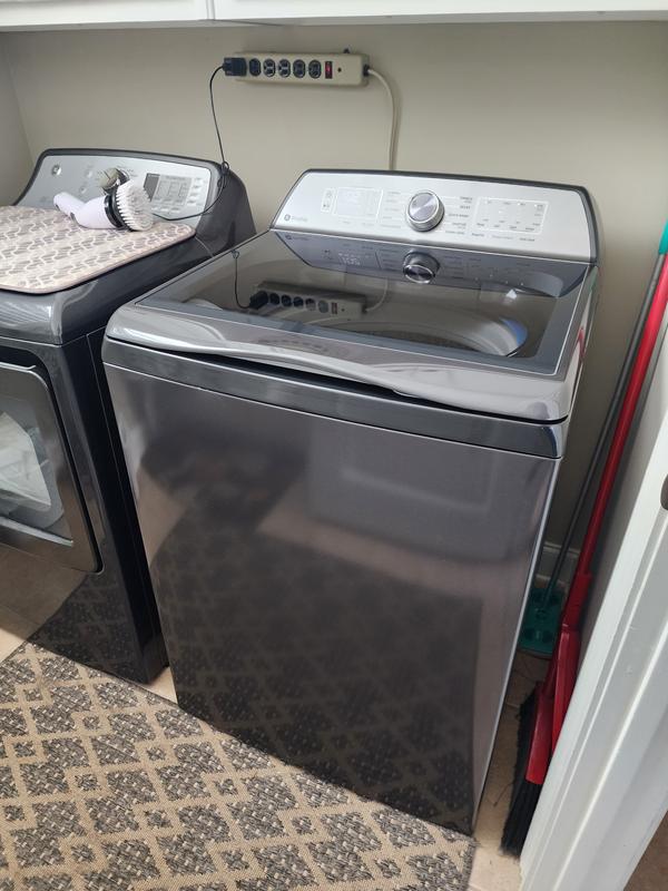 Shop GE GE Profile Impeller Top-Load Washer & Vented Gas Dryer in ...