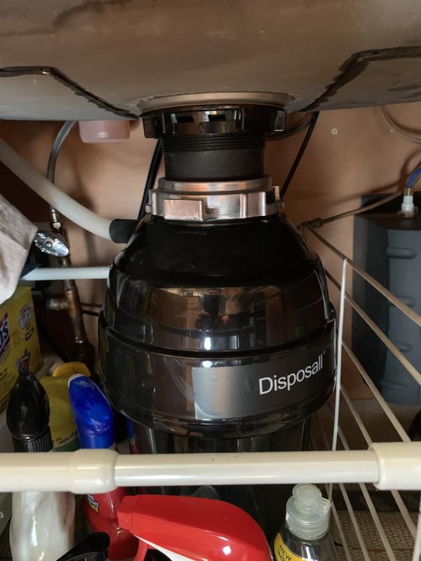 GE Continuous feed 1-HP Septic Safe Non-corded Garbage Disposal with ...