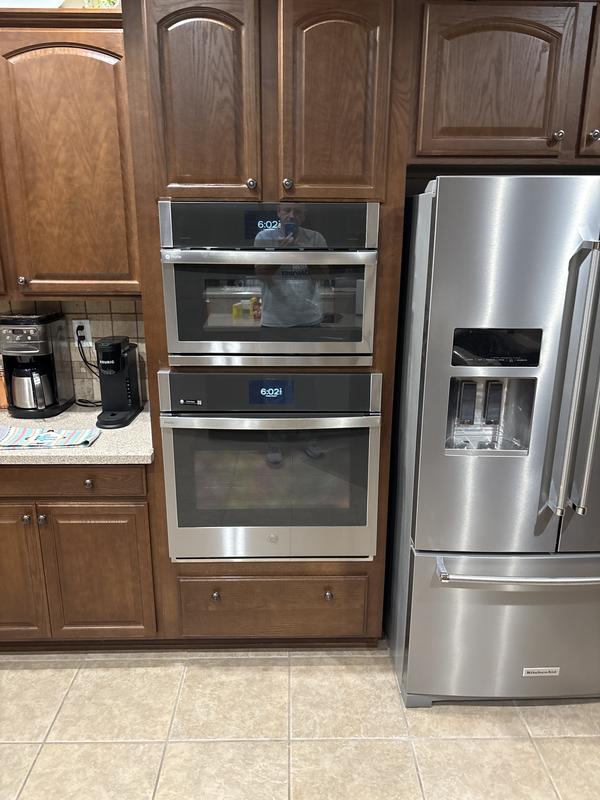 GE Profile Advantium 1.7-cu ft 975-Watt 26.75-in Smart Air Fry Built-In ...