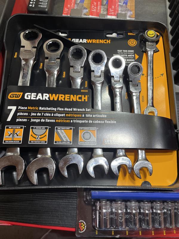 Gearwrench 7 piece metric set store