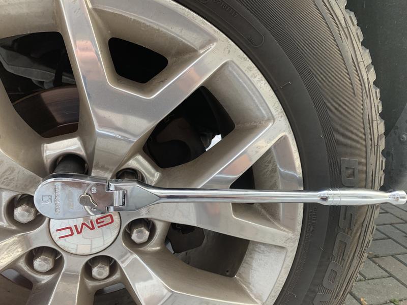 GEARWRENCH 120-Tooth 1/2-in Drive Full Polish Handle Flexible Head ...