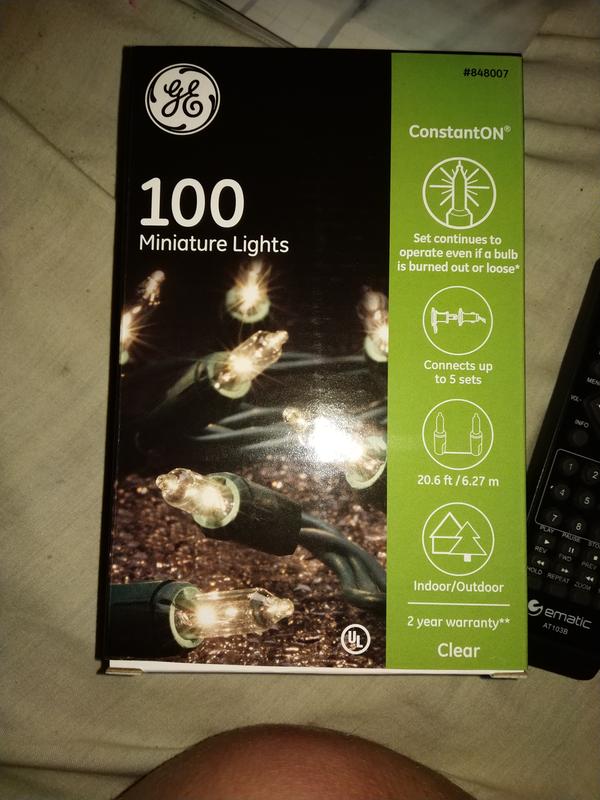 GE ConstantON 50-Count 10.2-ft Multicolor Incandescent Plug-In ...