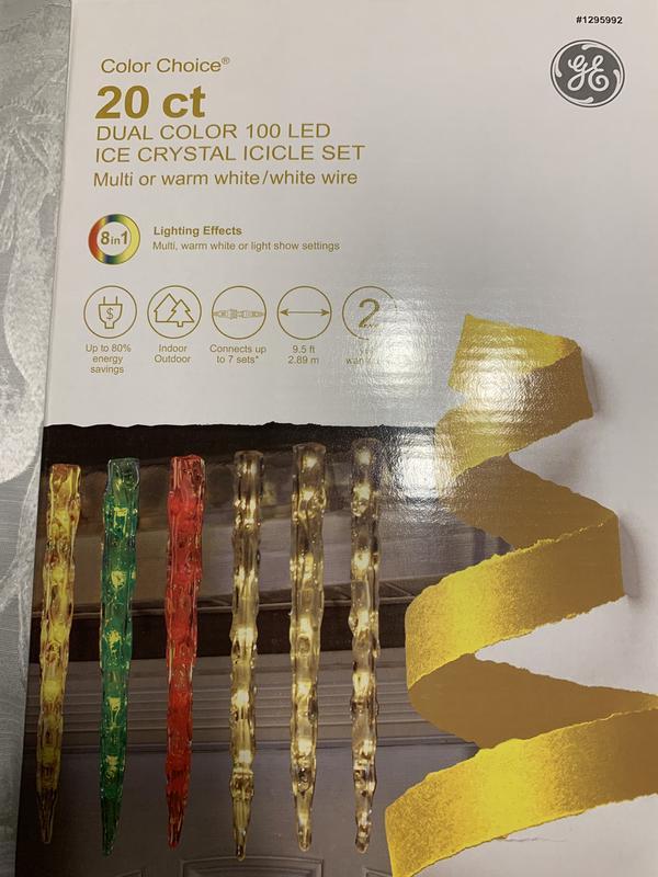 GE Color Choice 20-Count Multi-function Color Changing Mini LED Plug-In ...