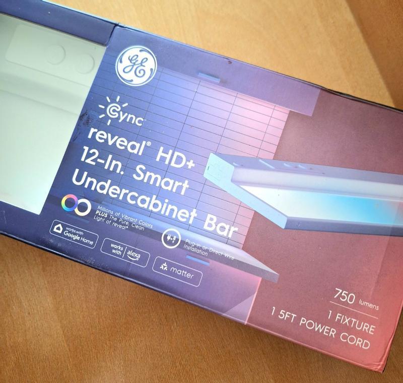 GE Cync Reveal HD+ Undercabinet Smart Hardwired/Plug-In 24-in Smart ...