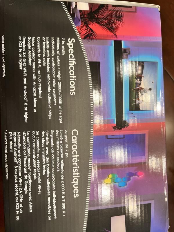 GE 10-Pack 1-ft x 1-ft Multicolor LED Panel Light 93130980 at Lowes.com