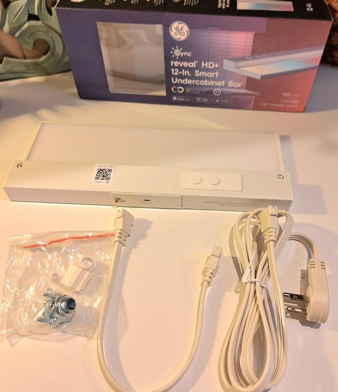 GE Cync Reveal HD+ Undercabinet Smart Hardwired/Plug-In 24-in Smart ...