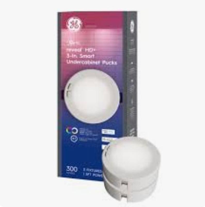 GE 3-Pack Color Changing LED Smart Puck Light 93131317 at Lowes.com