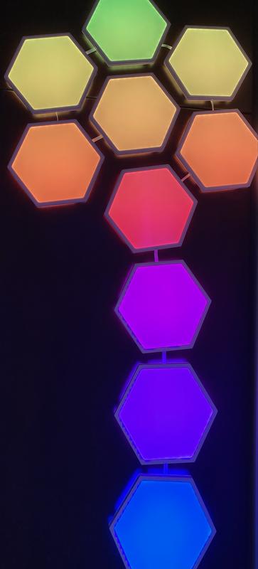 GE 10-Pack 1-ft x 1-ft Multicolor LED Panel Light 93130980 at Lowes.com