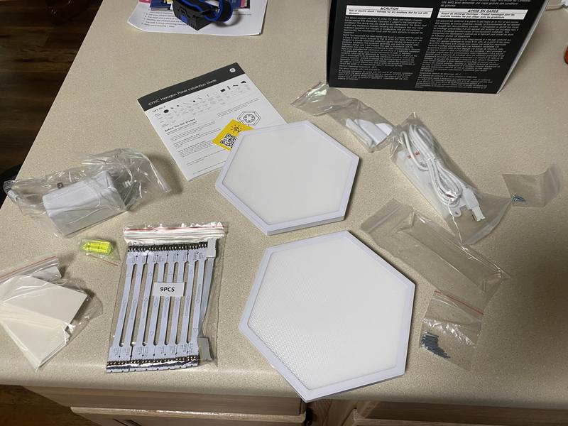 GE 10-Pack 1-ft x 1-ft Multicolor LED Panel Light 93130980 at Lowes.com