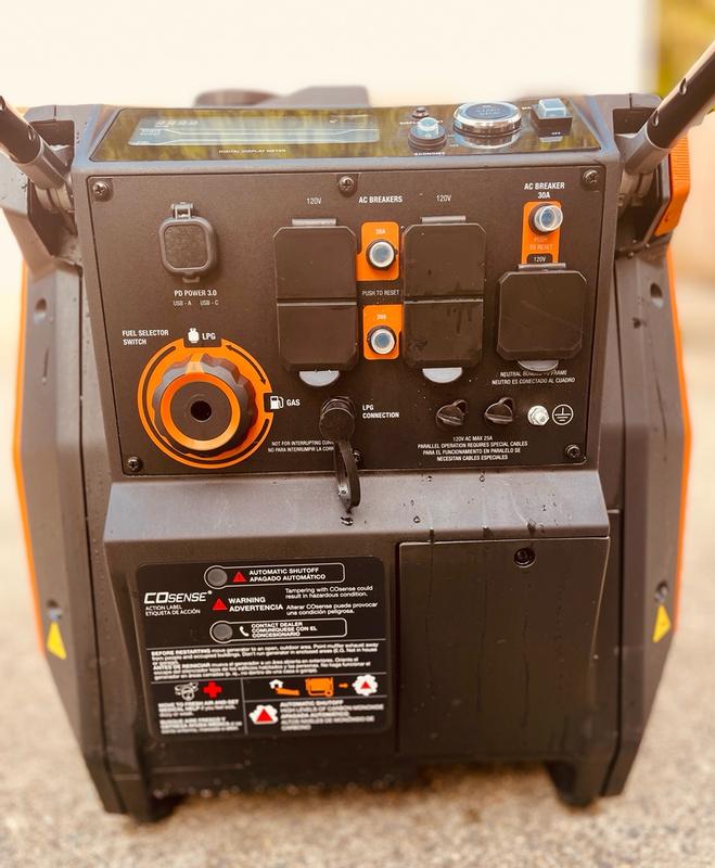 Generac GP3000i 3000-Watt Inverter Generator in the Inverter Generators ...