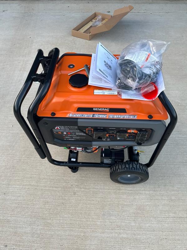 Generac 49 State 12500 / 9500 -Watt Tri fuel Portable Generator in the ...