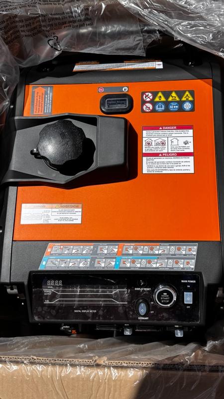 Generac iQ Series 3500 -Watt Single Fuel (Gasoline) Inverter Generator ...