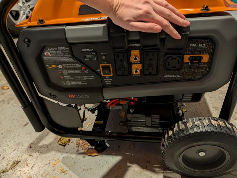 Shop Generac GP18000-Watt EFI Portable Generator with 50 amp Transfer ...
