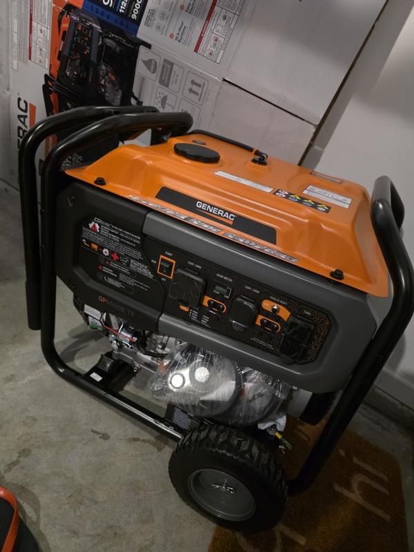 Generac 49 State 12500 / 9500 -Watt Tri fuel Portable Generator in the ...