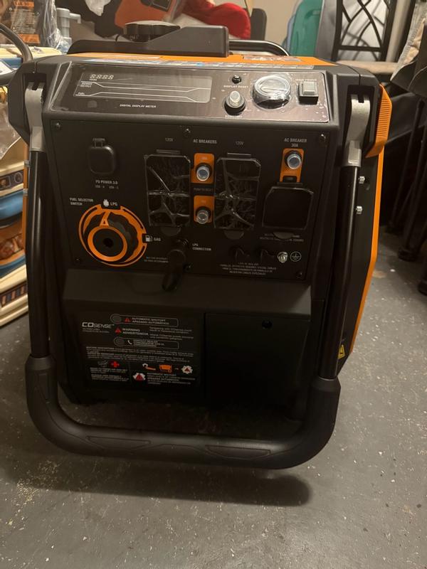 Generac iQ 3500-Watt Inverter Generator in the Inverter Generators ...