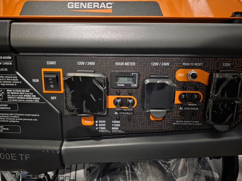 Generac 49 State 12500 / 9500 -Watt Tri fuel Portable Generator in the ...