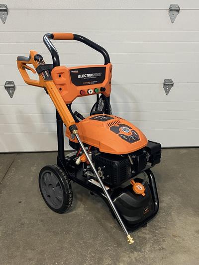 Generac Electric Start Residential Pressure Washer 3100 PSI Cold Water ...