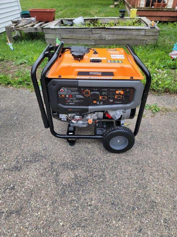 Generac 10,000/8,500-Watt Gasoline Powered XT8500EfI-OL Portable ...