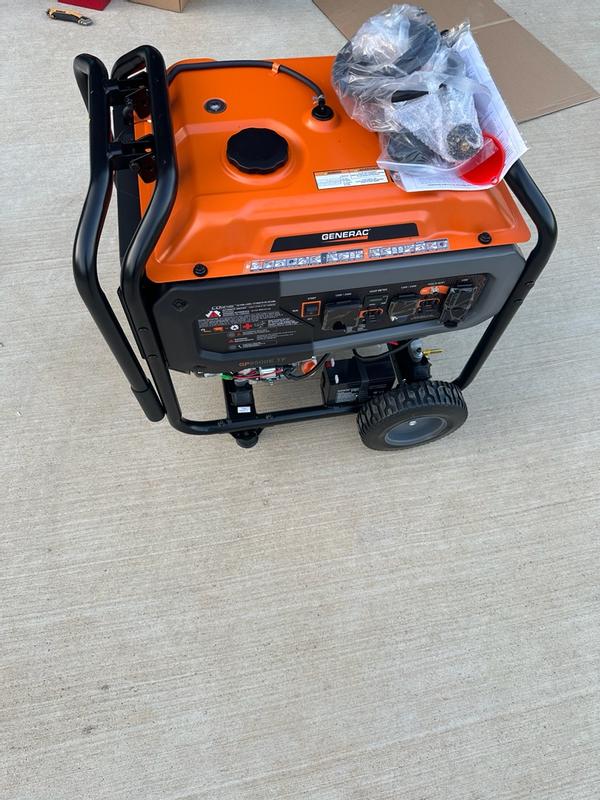 Generac 49 State 12500 / 9500 -Watt Tri fuel Portable Generator in the ...