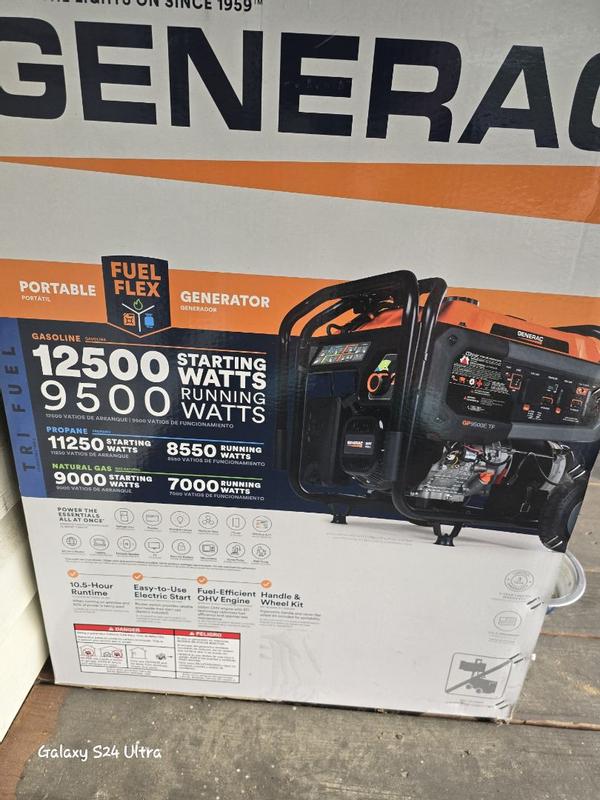 Generac 10,000/8,500-Watt Gasoline Powered XT8500EfI-OL Portable ...