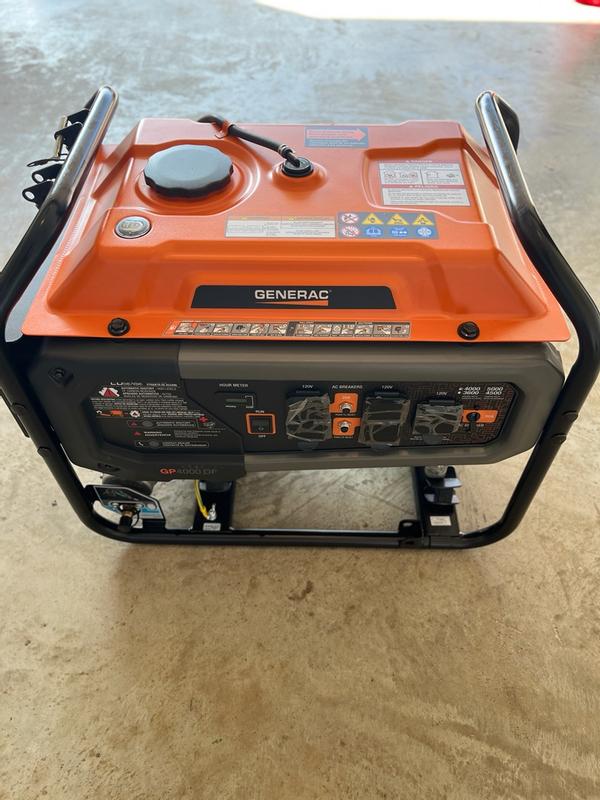 Generac 12500 / 9500 -Watt Gasoline/Liquid propane/Natural gas Tri fuel ...