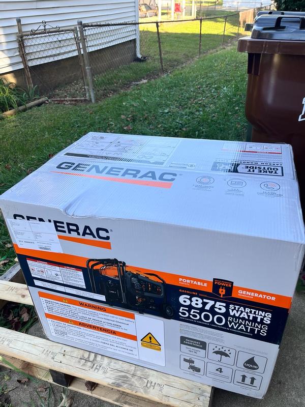 Generac 12500 / 9500 -Watt Gasoline/Liquid propane/Natural gas Tri fuel ...