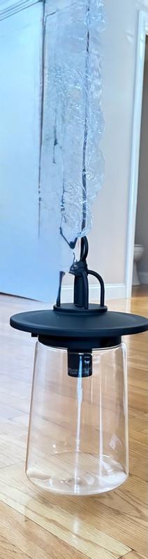 Generation Lighting Tybee 1-Light 16-in H Black Outdoor Wall Light 6208901-12 at Lowes.com