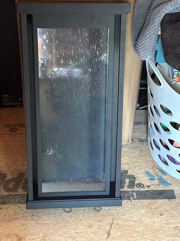 Generation Lighting Faywood 20-in H Polished Black Hardwired Outdoor ...