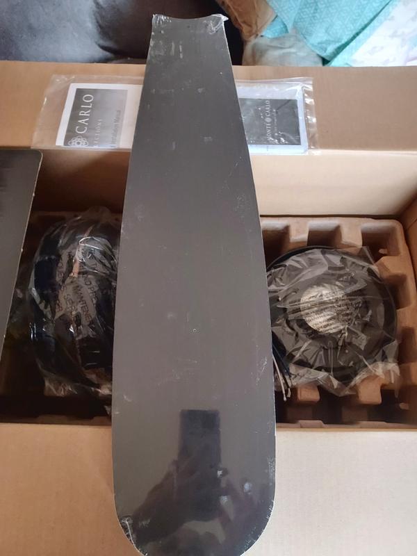 Generation Lighting Orbis 52 LED 52-in Midnight Black LED Indoor ...