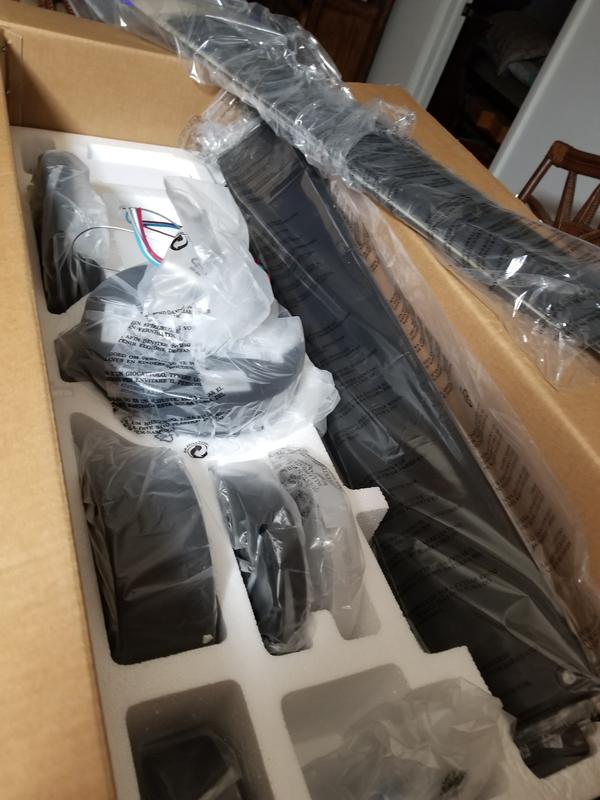 Generation Lighting Armstrong 60-in Midnight Black LED Indoor/Outdoor ...