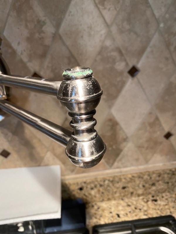Gerber Stainless Steel Single Handle Wall-mount Pot Filler Kitchen ...