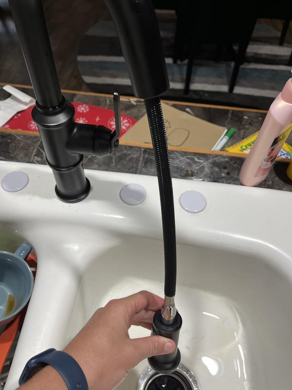 Gerber Brushed Bronze Single Handle Bar and Prep Kitchen Faucet with ...