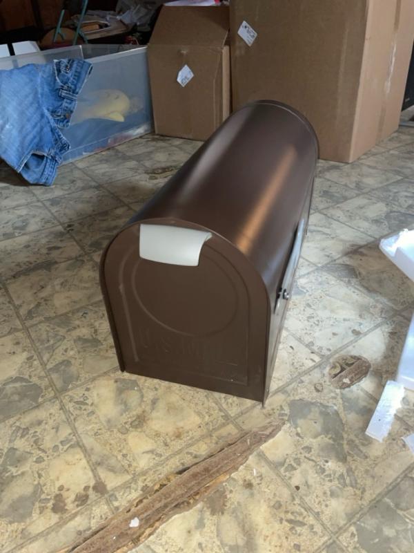 Architectural Mailboxes Post Mount Bronze Metal Large Mailbox NM160VAM ...