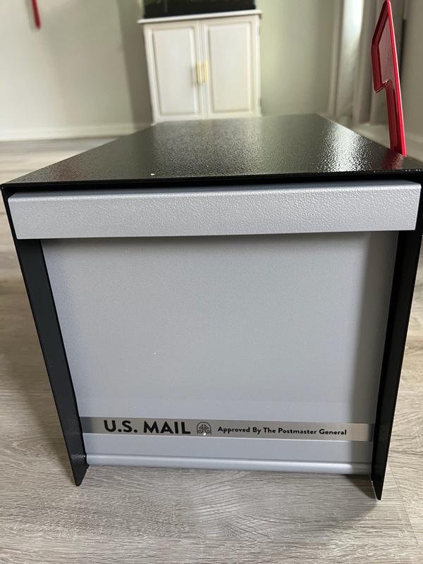 Architectural Mailboxes MailMax Metal Large Mailbox Black in the ...
