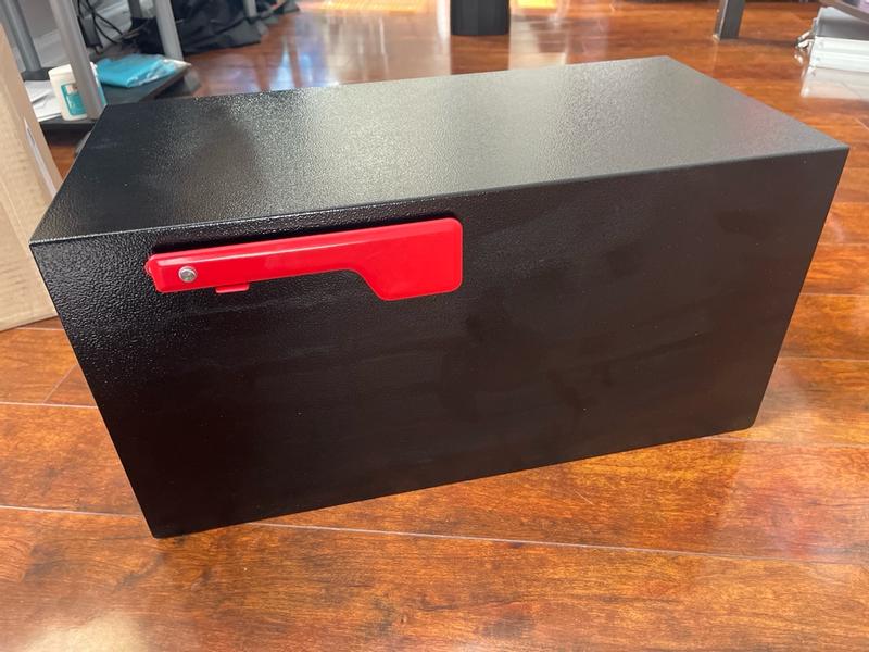 Architectural Mailboxes MailMax Metal Large Mailbox Black in the ...