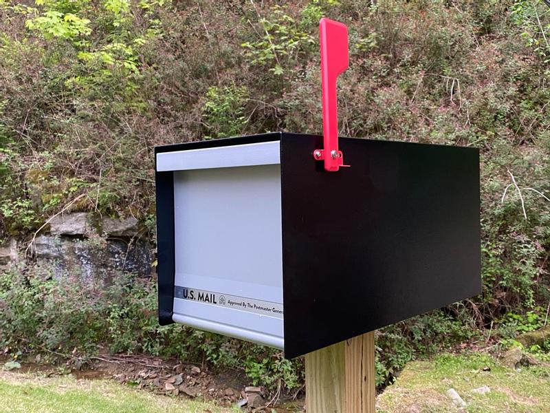 Architectural Mailboxes MailMax Metal Large Mailbox Black in the ...