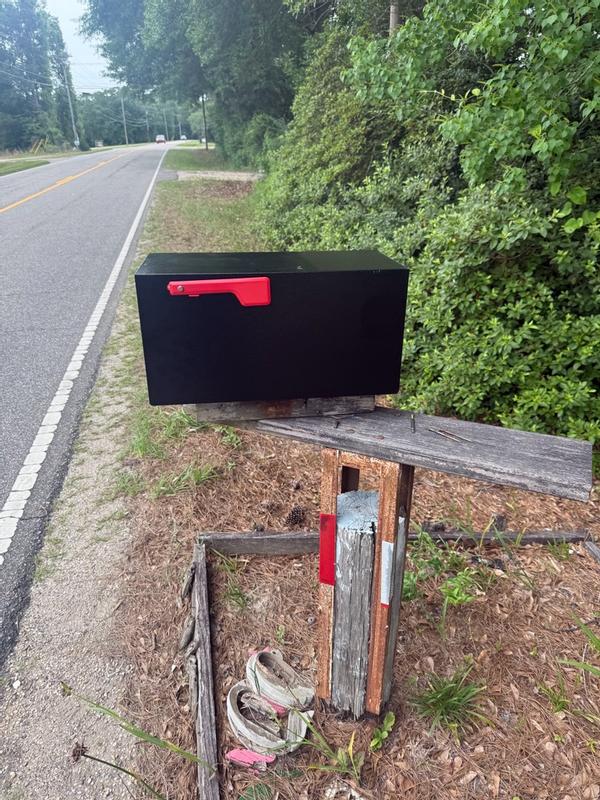 Architectural Mailboxes MailMax Metal Large Mailbox Black in the ...