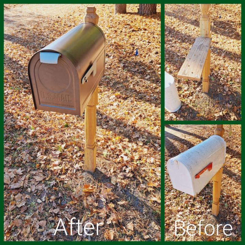 Architectural Mailboxes Post Mount Bronze Metal Large Mailbox NM160VAM ...