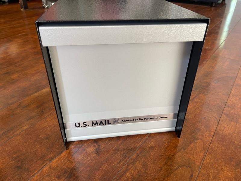 Architectural Mailboxes MailMax Metal Large Mailbox Black in the ...