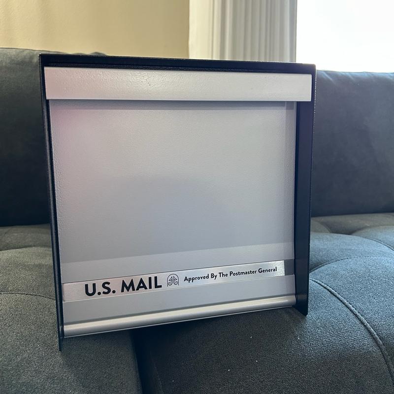 Architectural Mailboxes MailMax Metal Large Mailbox Black in the ...