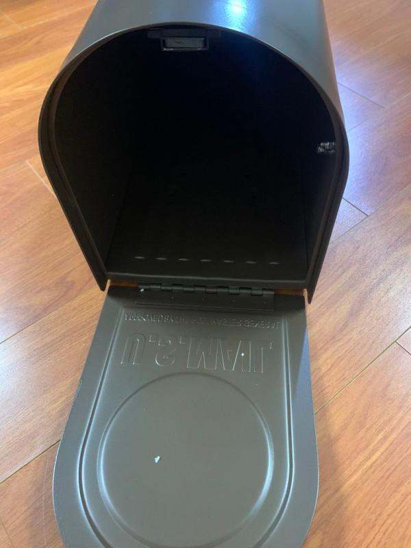 Architectural Mailboxes Post Mount Bronze Metal Large Mailbox NM160VAM ...