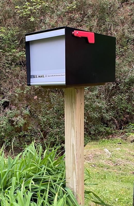 Architectural Mailboxes MailMax Metal Large Mailbox Black in the ...