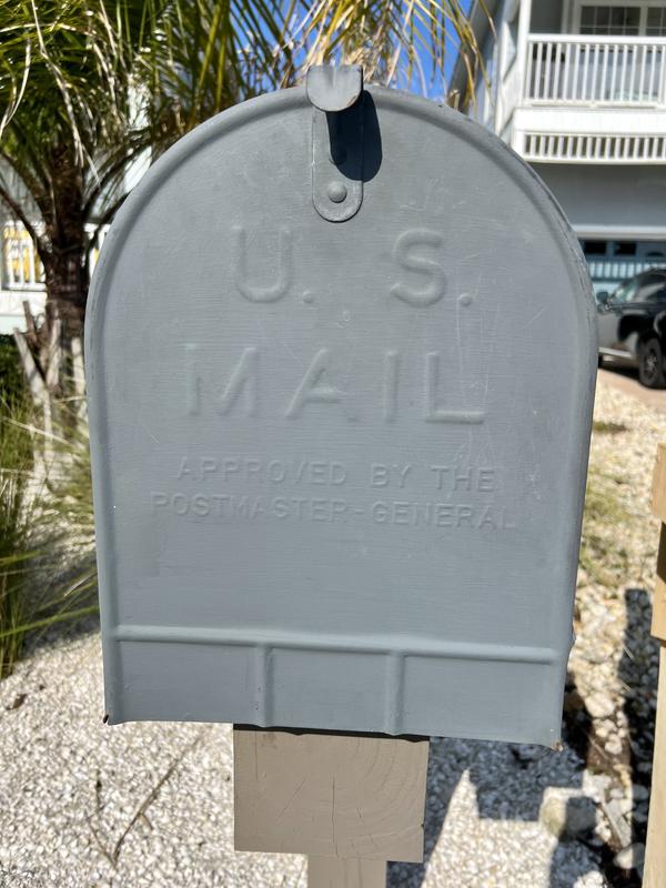 Architectural Mailboxes Post Mount Gray Metal Extra Large Mailbox ...