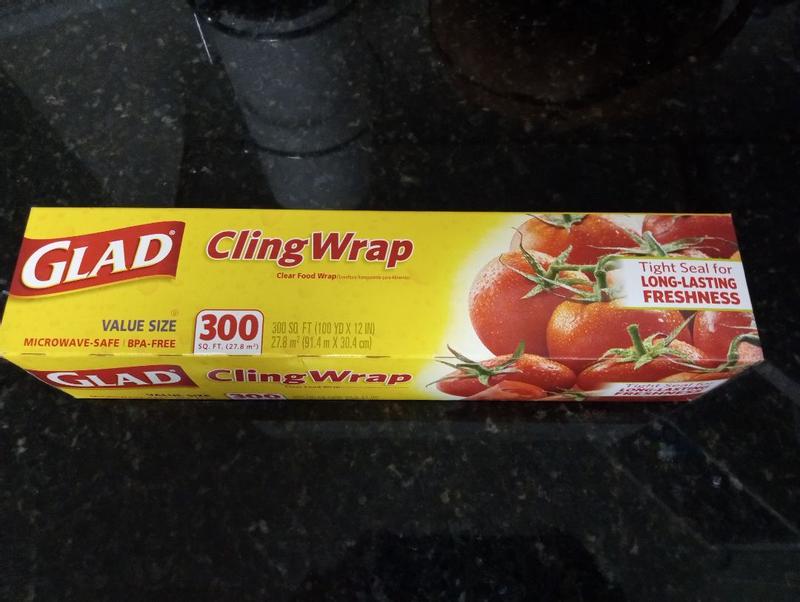 Glad Cling Plastic Wrap, 980-ft | Canadian Tire