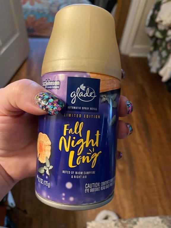 Glade 6.2-fl oz Fall Night Long Spray Air Freshener 322308 at Lowes.com
