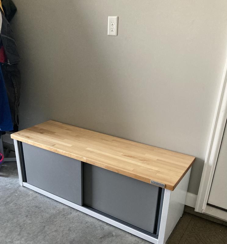 Ready to Assemble Storage Shoe Bench Gladiator